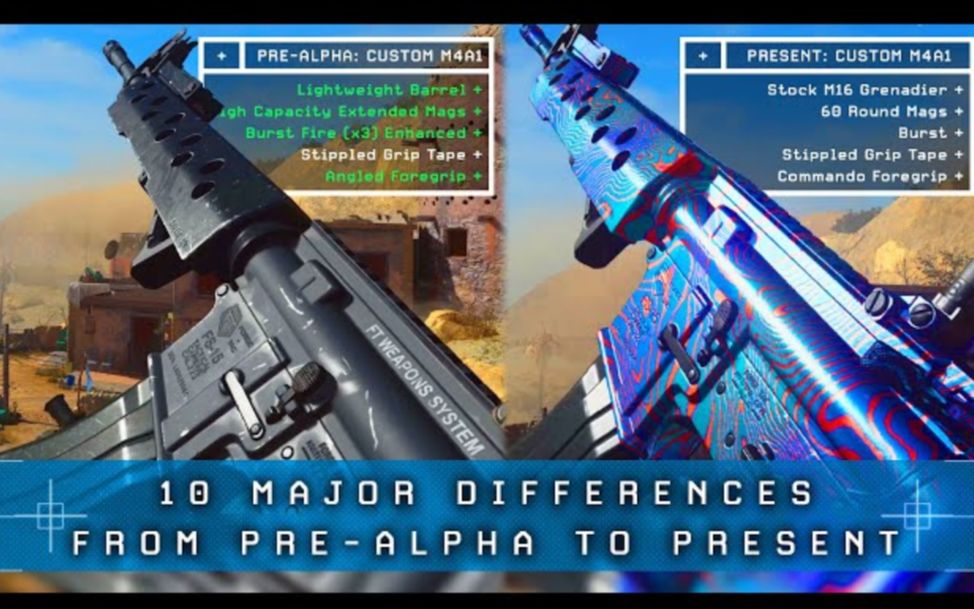 【COD16】目前版本相较于A测版本的10处较大改动_哔哩哔哩_bilibili