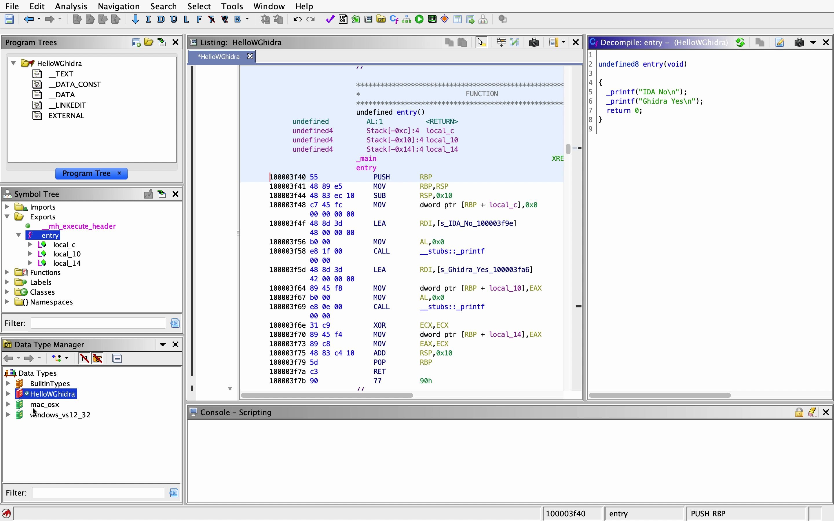 Ghidra使用教程1_哔哩哔哩_bilibili