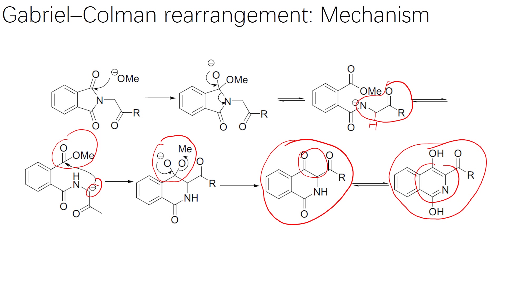 有机人名反应（115）：Gabriel–Colman rearrangement_哔哩哔哩_bilibili
