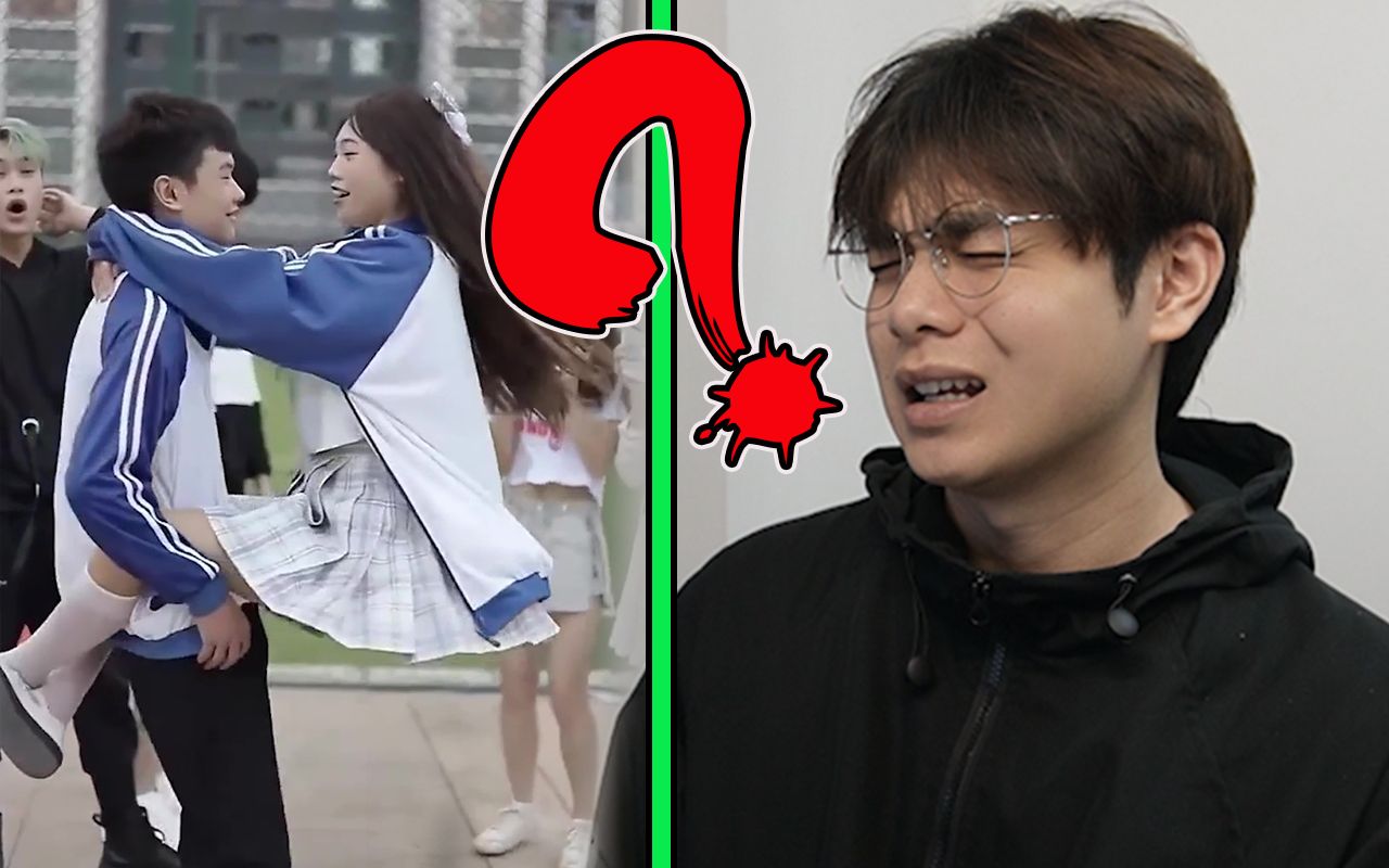 Jk萝莉荒野求生?这是小伙今年见过最离谱的奇葩短视频了,擦边球都不这样! 哔哩哔哩