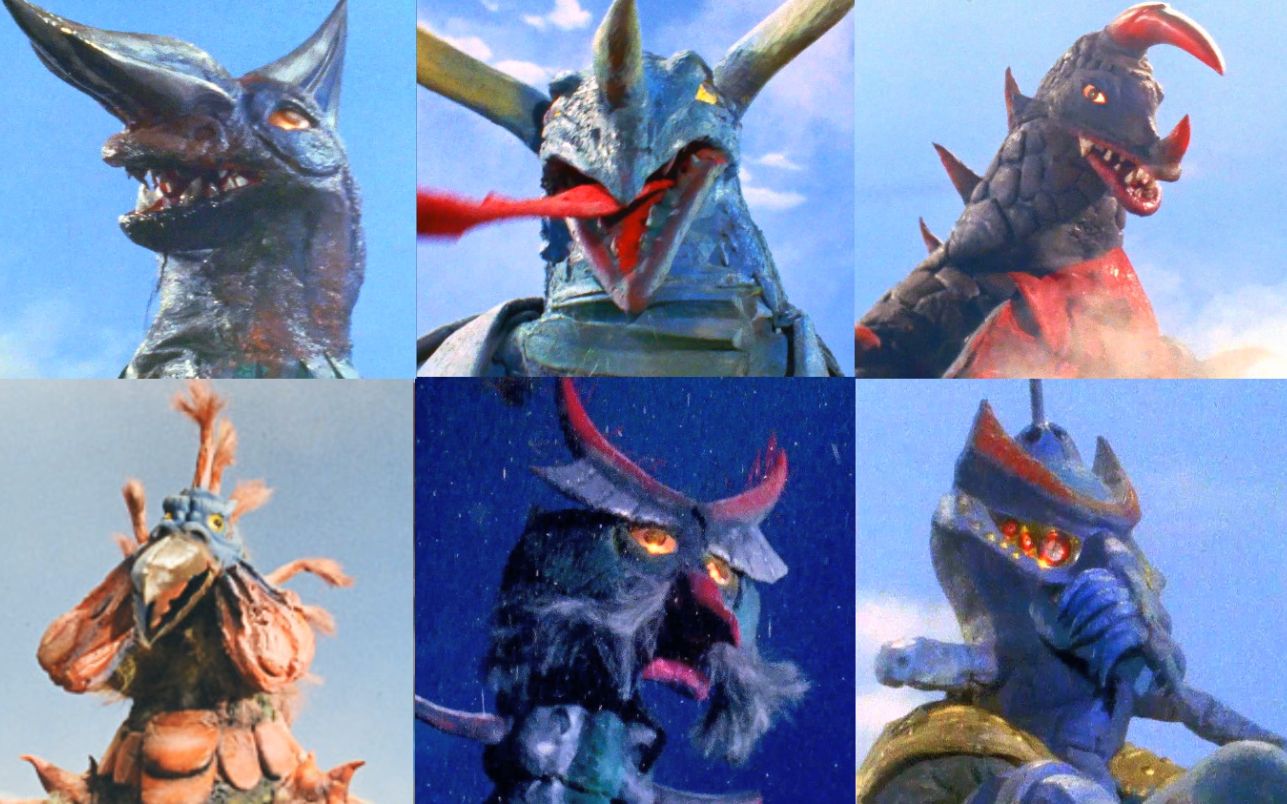 【Ultraman Taro Kaiju】泰罗中登场の怪兽/宇宙人_哔哩哔哩_bilibili