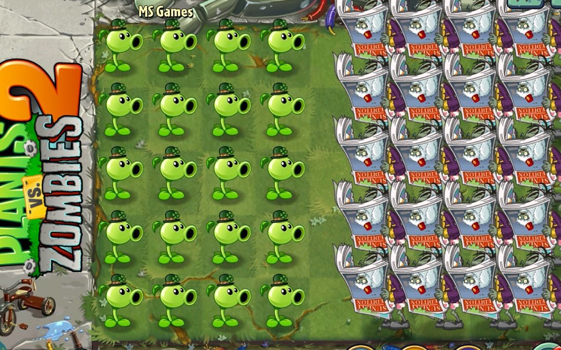 PvZ 2 挑战- 20 株植物以终极能力对抗 20 只周日僵尸 - 哔哩哔哩