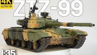 【军模制作】柴油T-80还能飞起来么，小号手1:35 T-80BVD上色_哔哩哔哩_bilibili