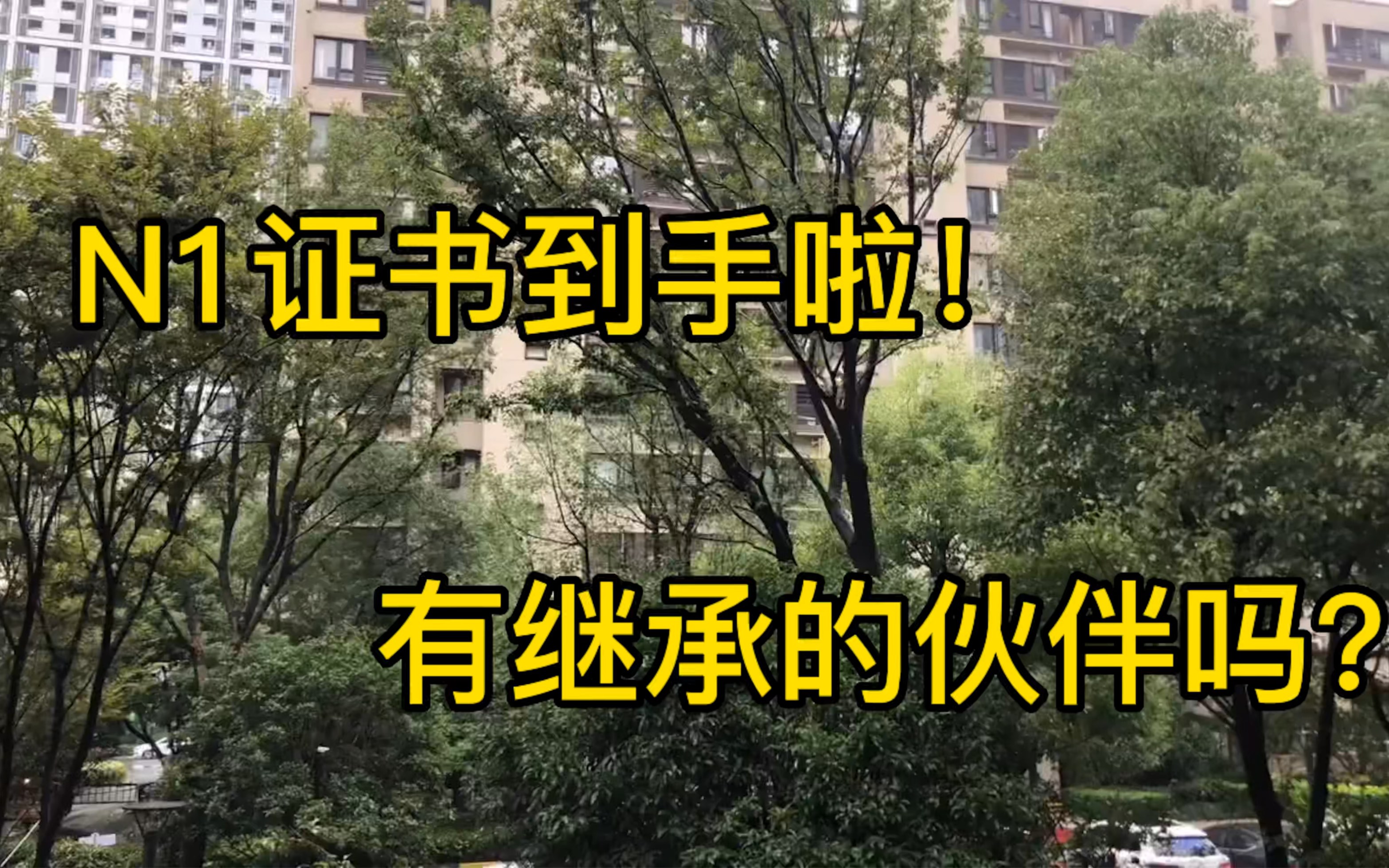 N1证书到手啦！零基础到N1的全套教材笔记pdf都整理好了，有小伙伴要继承的？_哔哩哔哩_bilibili