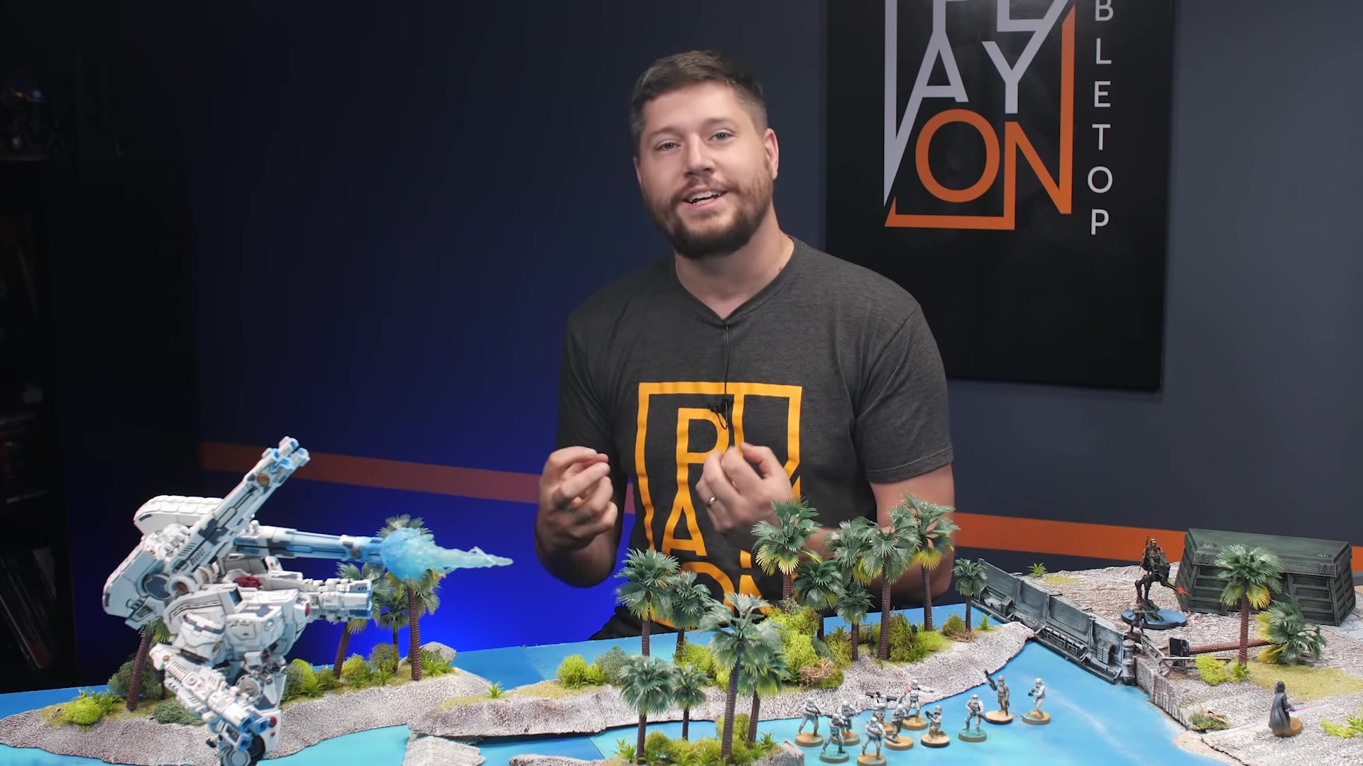 [战棋涂装] Ocean Table Terrain inspired by Star Wars Scarif - A no resin ...