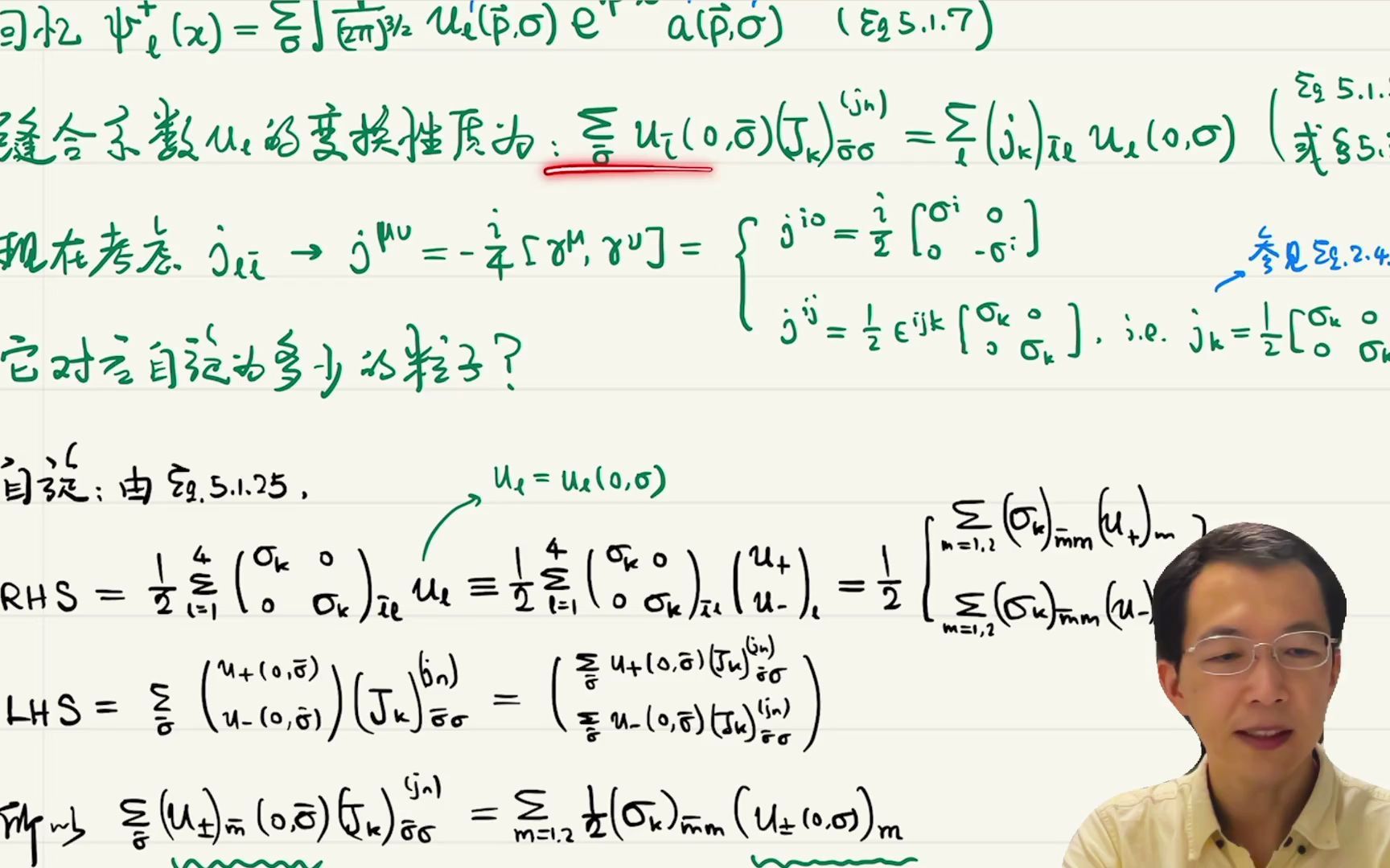 5.5.1 Dirac 场.mp4_哔哩哔哩_bilibili