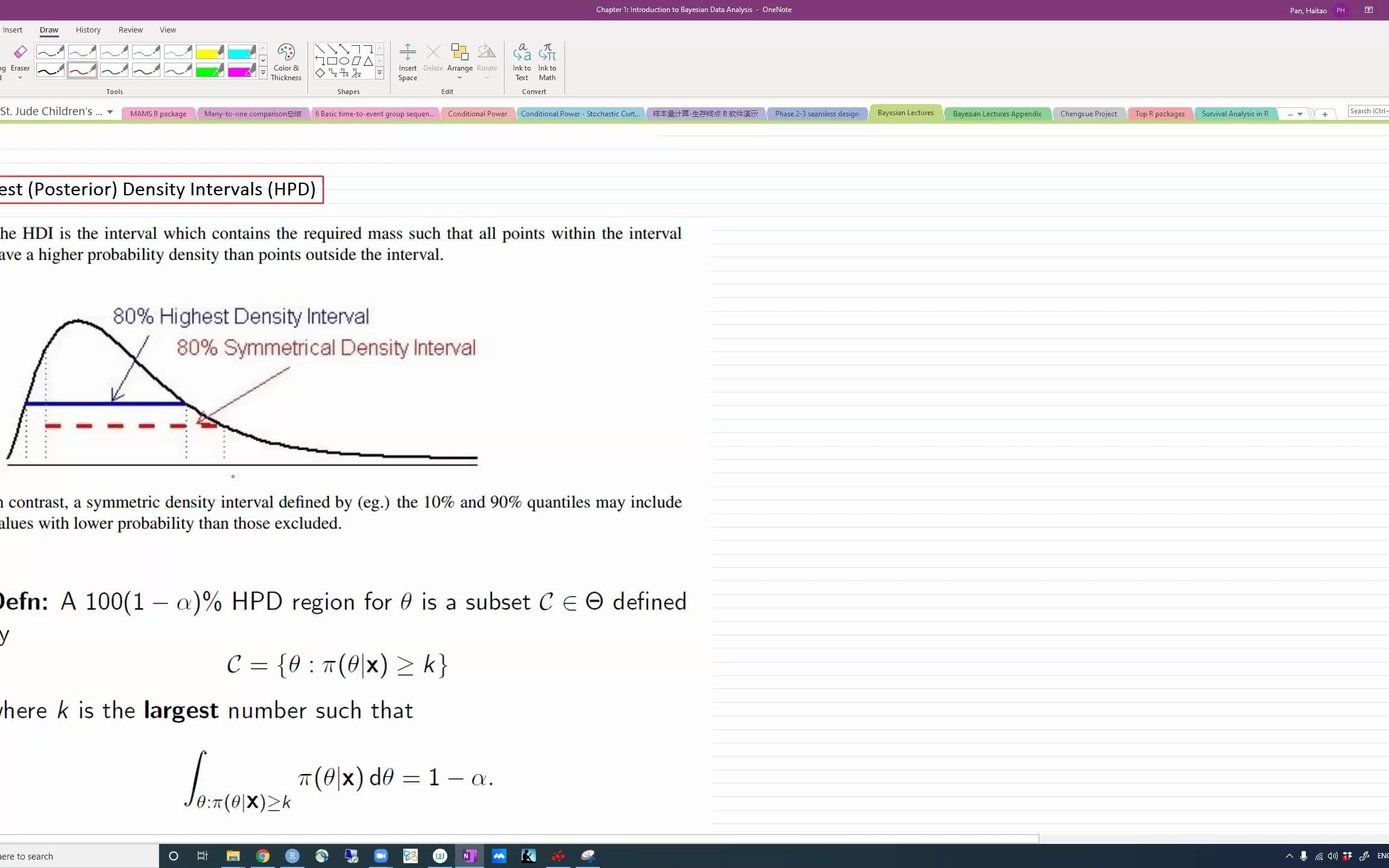 贝叶斯统计推断-10-Highest posterior density interval(HPD)_哔哩哔哩_bilibili