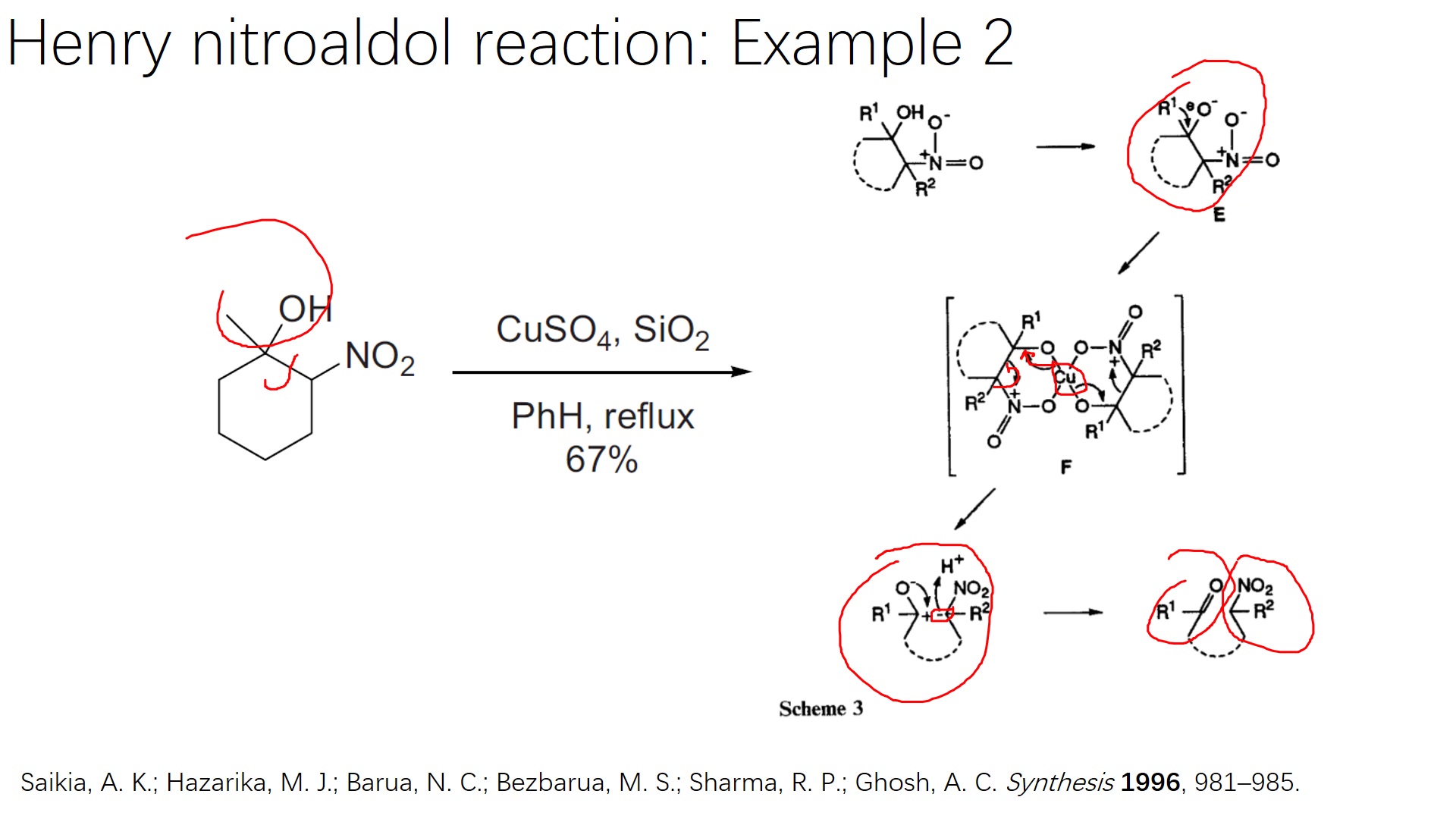 有机人名反应（134）：Henry nitroaldol reaction_哔哩哔哩_bilibili