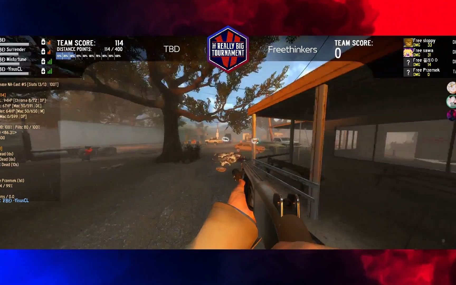 RBT6 R1 - TBD (北美) vs. Freethinkers (欧盟) [zzushi/西班牙语]_哔哩哔哩bilibili_求生之路2