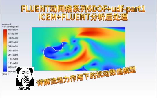 FLUENT动网格流场力6DOF+udf绕动分析 - 视频下载 Video Downloader