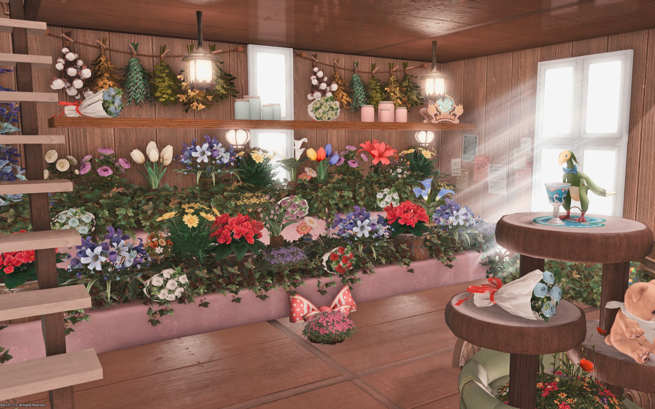 FF14 | 装修 | S房 | 转角的花店_哔哩哔哩_bilibili