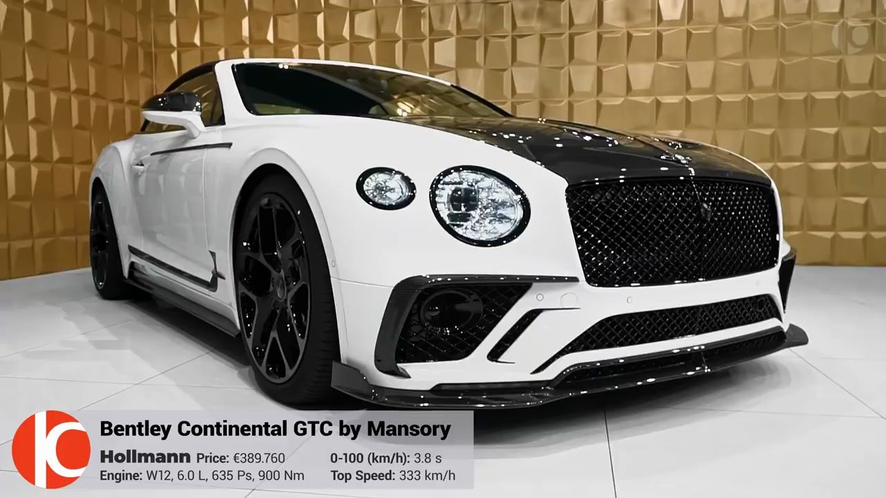 2020 MANSORY Bentley Continental GTC W12 静态展示（RoCars）_哔哩哔哩_bilibili