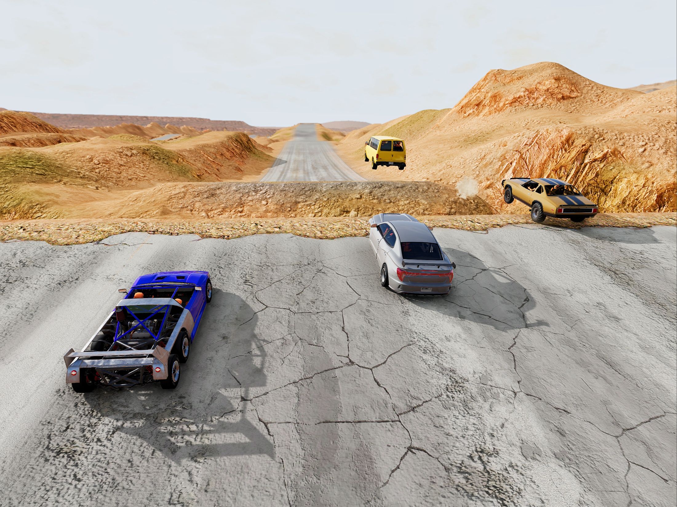谁才是走到最远的车？-BeamNG-TV-BeamNG-TV-哔哩哔哩视频