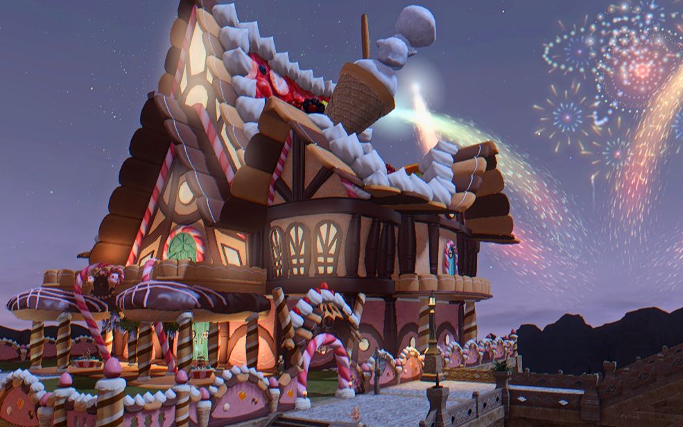 【ff14】6.1姜饼屋/糖果屋L房 电梯+跳跳乐上屋顶 自用备忘_哔哩哔哩bilibili_最终幻想14