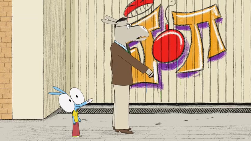 Ariol (saison 1) 法国经典教育动画片- Le tag - épisode en intégralité_哔哩哔哩_bilibili