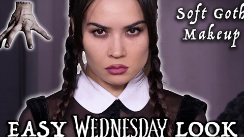 Wednesday Addams Makeup Tutorial | Saubhaya Makeup