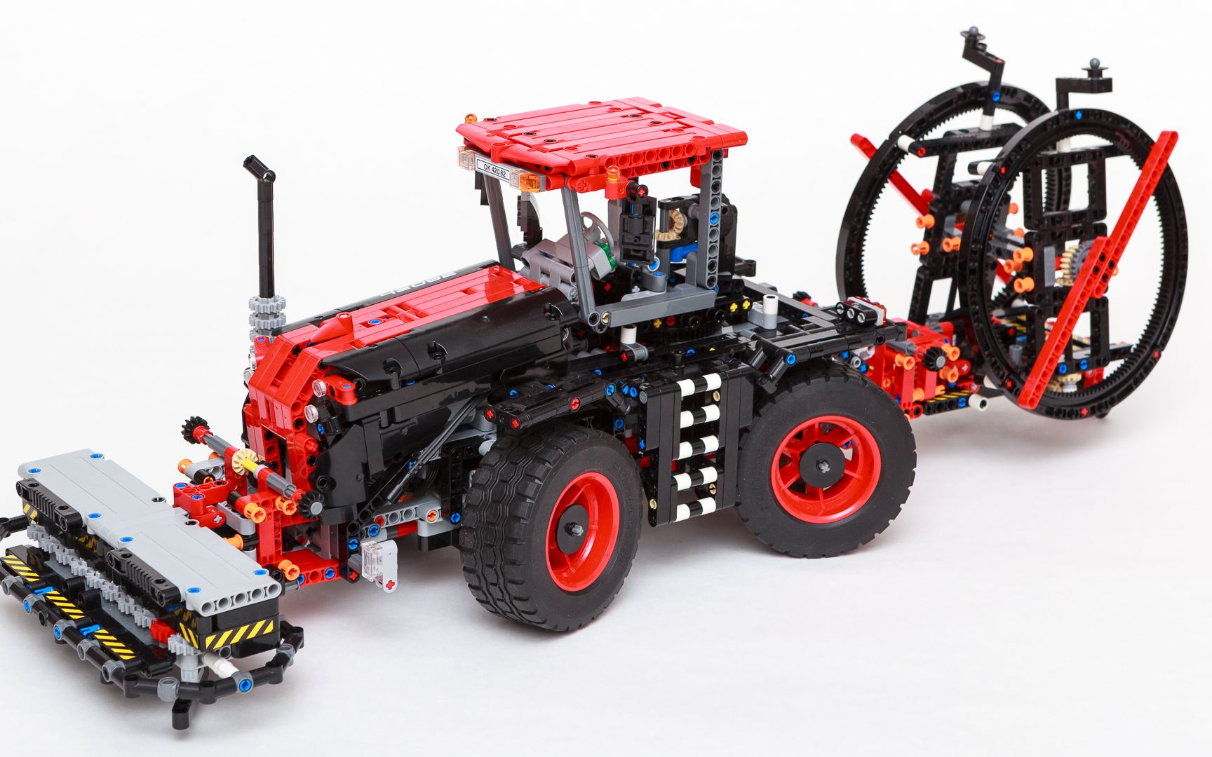 42082 C模式 克拉斯 轮式拖拉机 LEGO乐高 Technic科技/机械 MOC_哔哩哔哩_bilibili