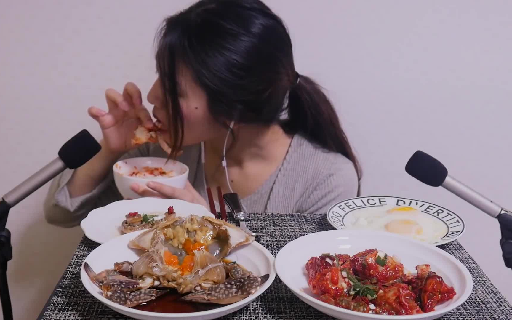 【无人声】PPOMO吃百吉饼（推荐+呼吸音）-エラちゃん-声音-哔哩哔哩视频