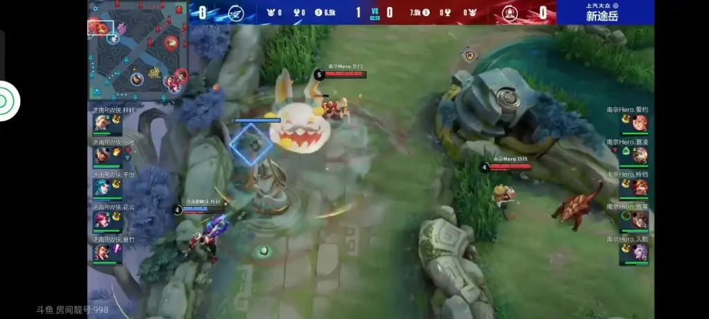 【Hero傲寒】2023.6.18 KPL夏季赛 常规赛第一轮 Hero vs RW 傲寒场次cut_哔哩哔哩bilibili