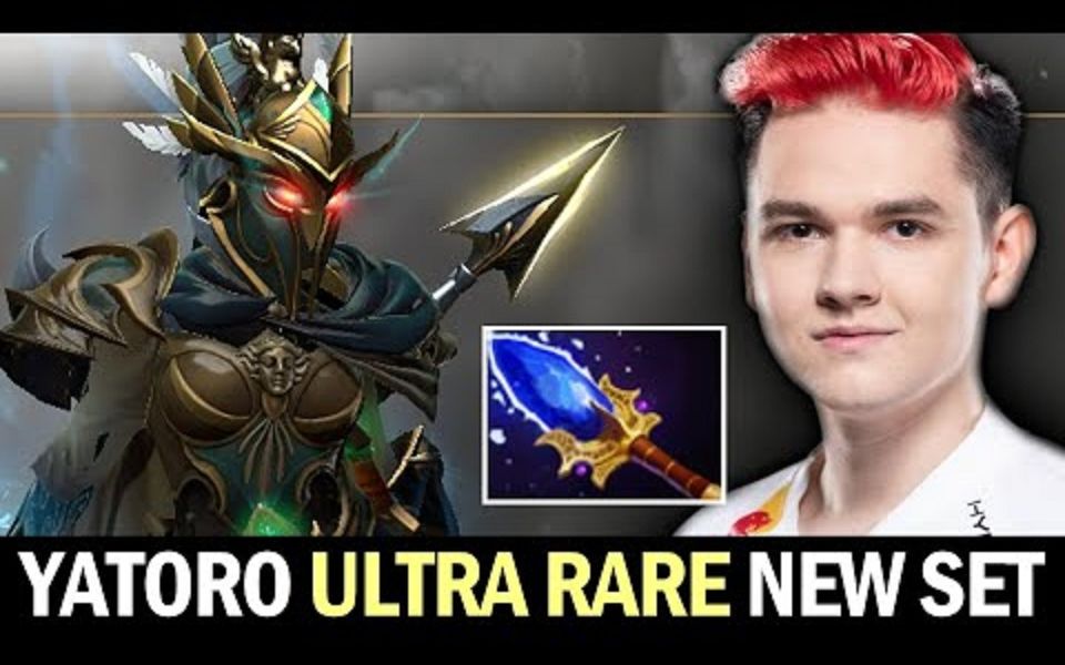 [Dota2] Yatoro 抽到了超稀有PA套！赶紧拿出来对阵Jerax 巫妖！_哔哩哔哩bilibili_DOTA2