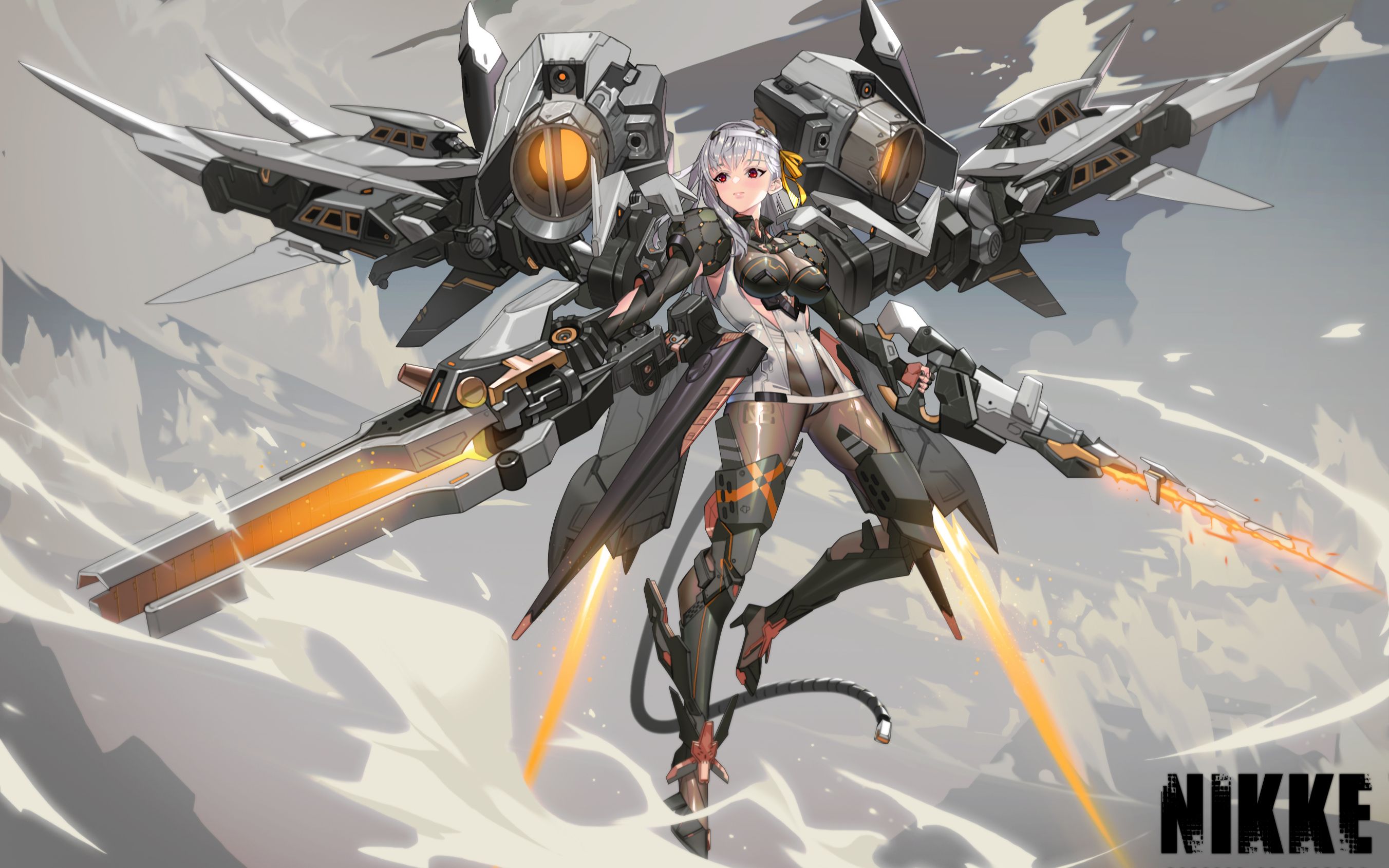 【胜利女神Nikke】诺伊斯神罚双人通关特拦火车 - 哔哩哔哩