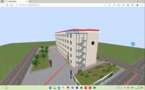 【Threejs前端搭建宿舍楼】采用Threejs＋HTML＋CSS＋JavaScript技术搭建校园宿舍楼。-星黛紫_-星黛紫_-哔哩哔哩视频