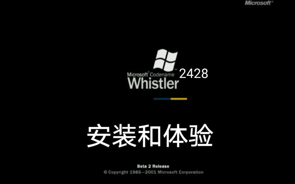 Windows Whistler 2428安装和体验 - 视频下载 Video Downloader