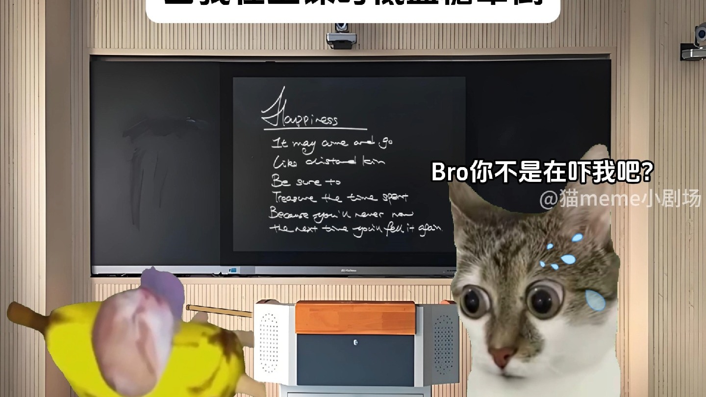 当我在上课时低血糖晕倒-猫meme小剧场0w0-猫meme小剧场0w0-哔哩哔哩视频