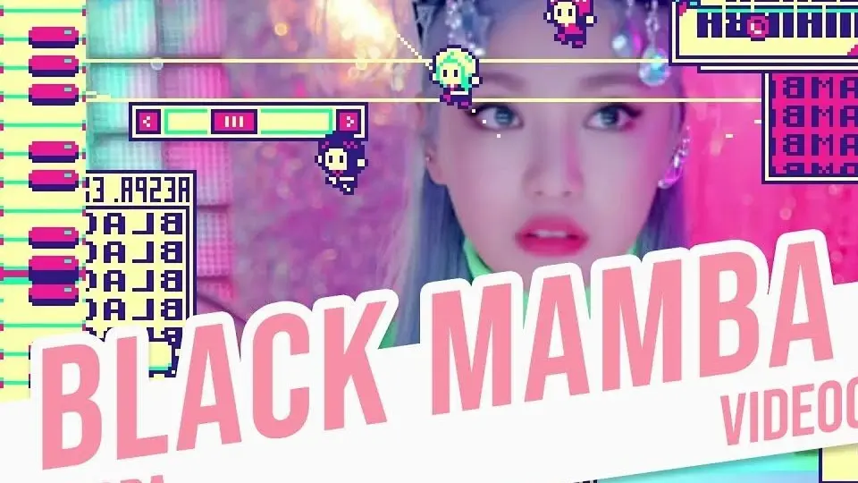 BLACKMAMBA-aespa 但是8-bit像素风_哔哩哔哩_bilibili