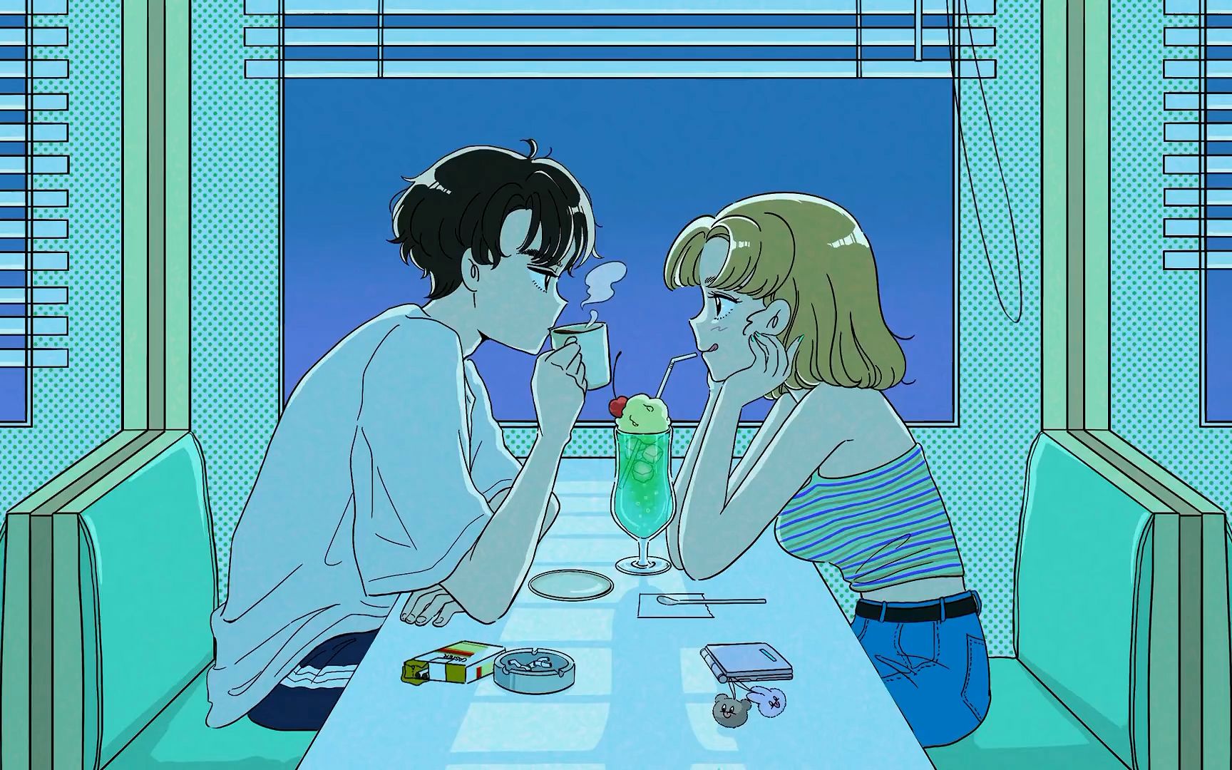 日推歌单 | 日文单曲 | クリームソーダとシャンデリア(奶油苏打和枝形吊灯) — 神野メイ(mei) & Henri (feat.ねんね ...