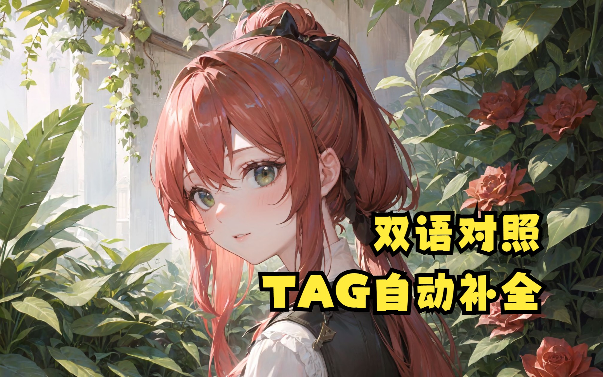 AI绘画Stable Diffusion——中英双语对照、TAG提示词自动补全( - 哔哩哔哩