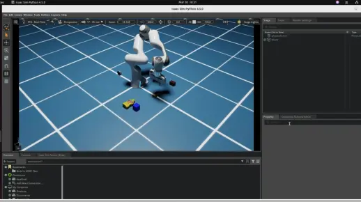 在Isaac sim中实现Franka机械臂的识别并抓取_哔哩哔哩_bilibili