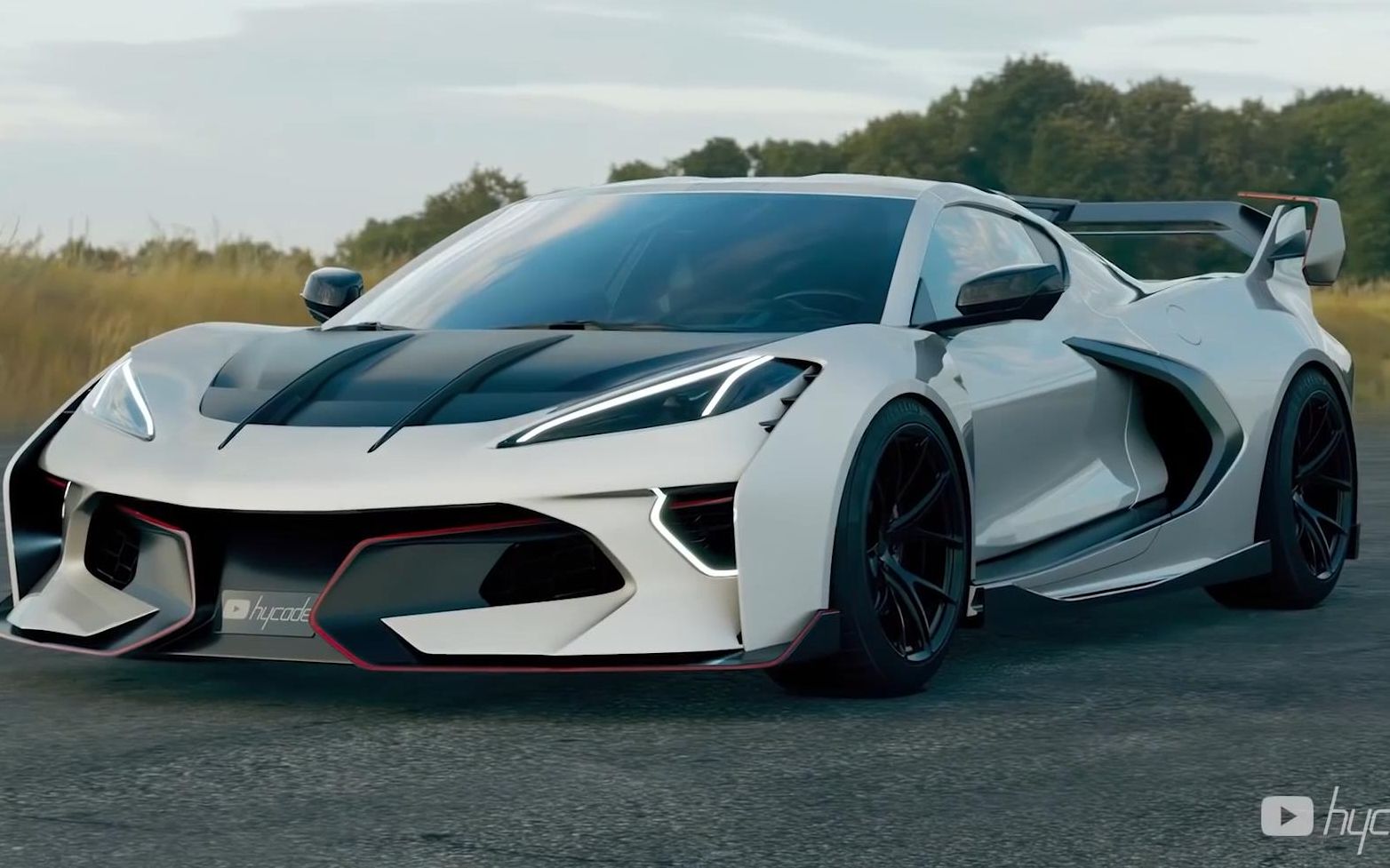 建议量产：网友设计的超级克尔维特C8_Bodykit by hycade_哔哩哔哩_bilibili