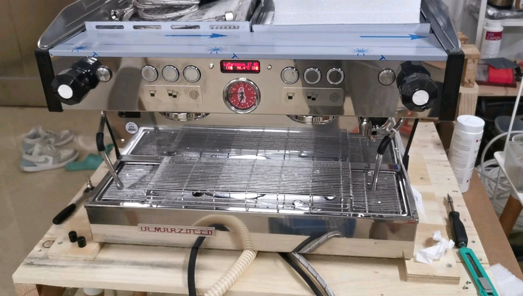 lamarzocco 辣妈咖啡机 PB （上）_哔哩哔哩_bilibili