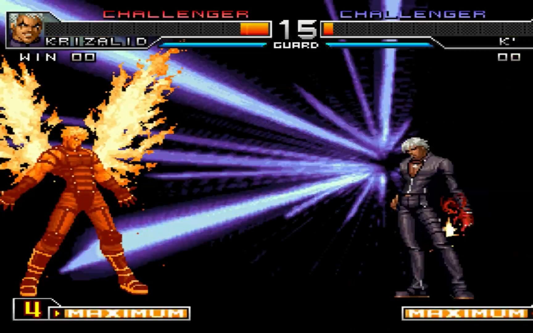 【搬】[TAS+VS] 恩怨赛 K´Dash VS Krizalid [KOF 2002 UM]_哔哩哔哩_bilibili