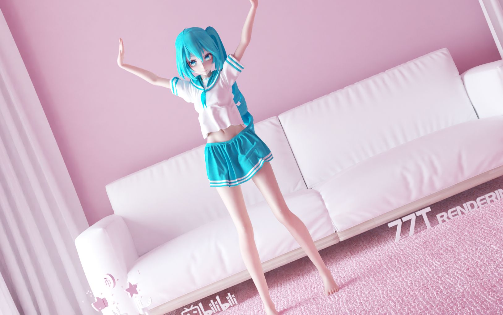 〓初音〓SummerTime-布料〓【手办舞蹈工坊第17期】_哔哩哔哩 (゜-゜)つロ 干杯~-bilibili