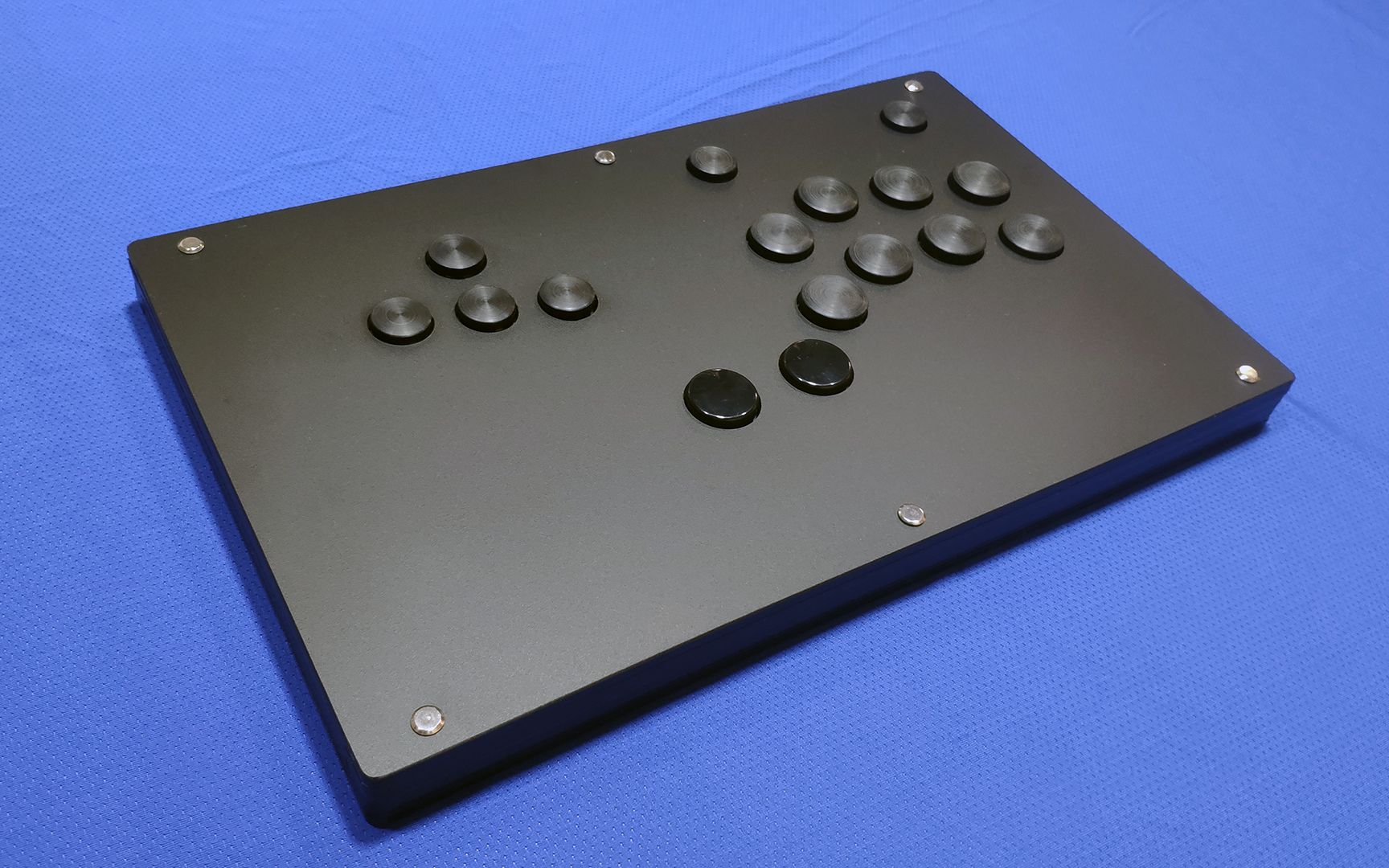 【多泥哥方案HITBOX】自制原创布局三和平面版 树莓派PICO街霸6格斗游戏控 - 哔哩哔哩