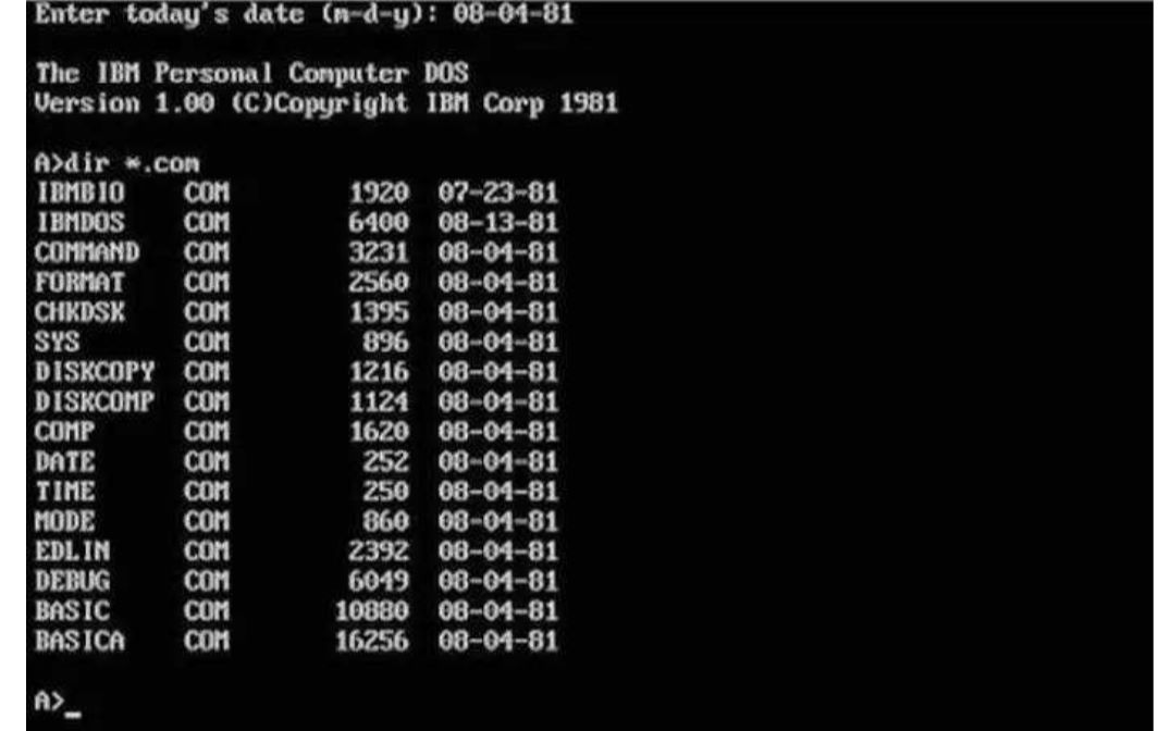 安装MS-DOS 3.30_哔哩哔哩_bilibili