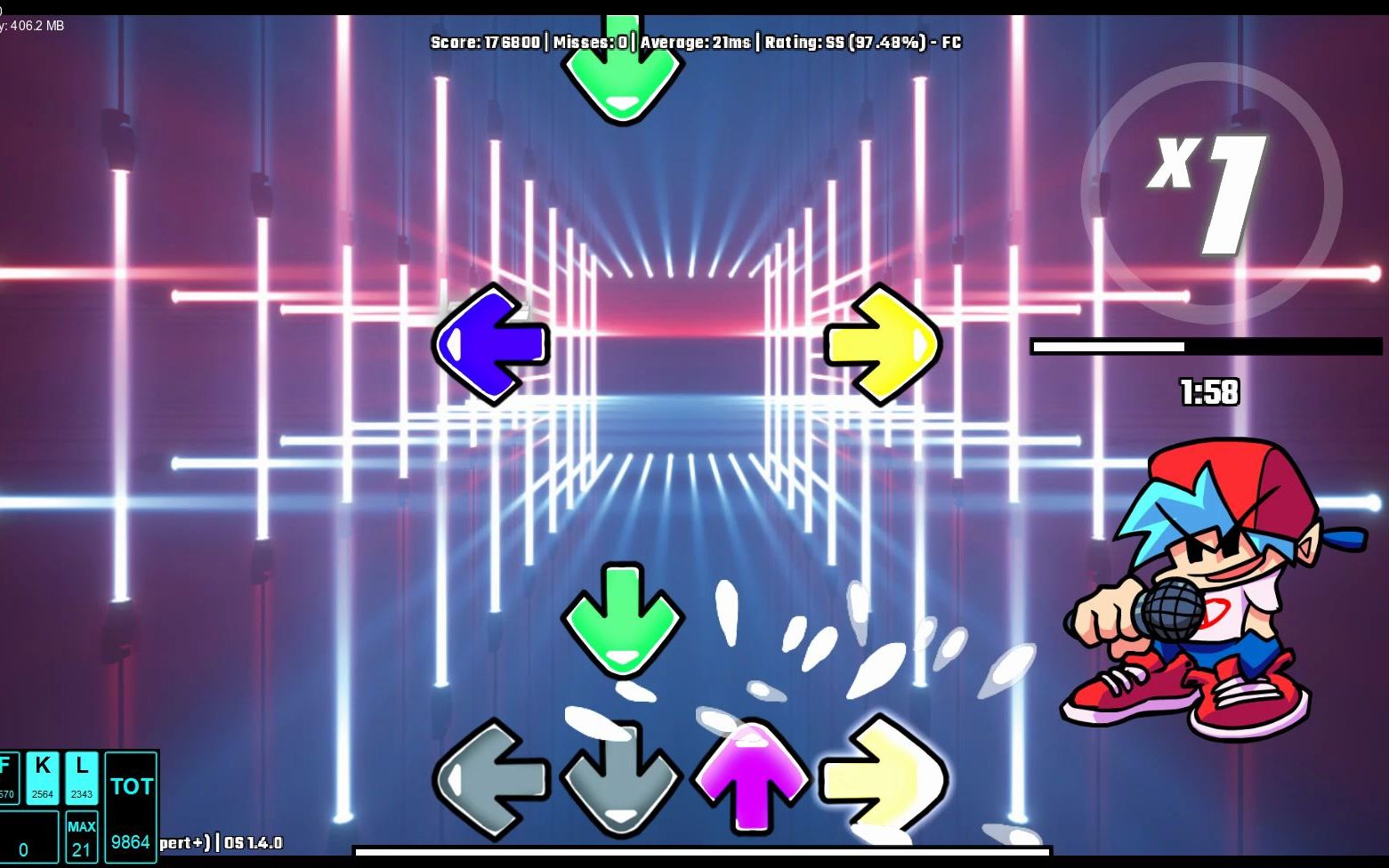 FNF超优质模组 节奏光剑i wanna be a machine_哔哩哔哩bilibili