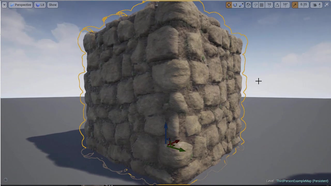 【UE4】虚幻引擎的视差贴图与置换贴图对比 3DMotive - Displacement vs Parallax Mapping in ...