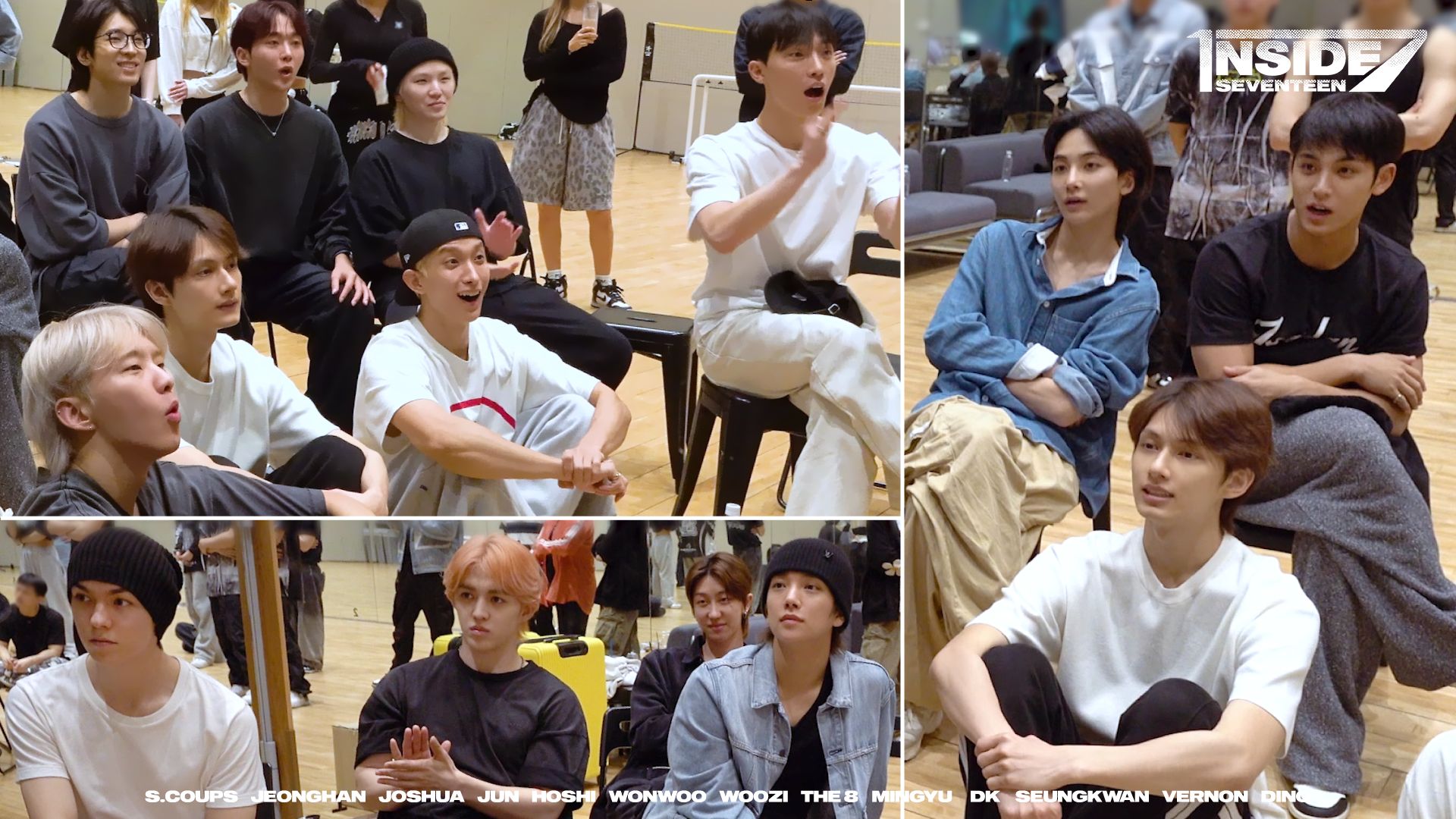 [INSIDE SEVENTEEN] ‘MAESTRO’ MV Reaction-SEVENTEEN-SEVENTEEN-哔哩哔哩视频