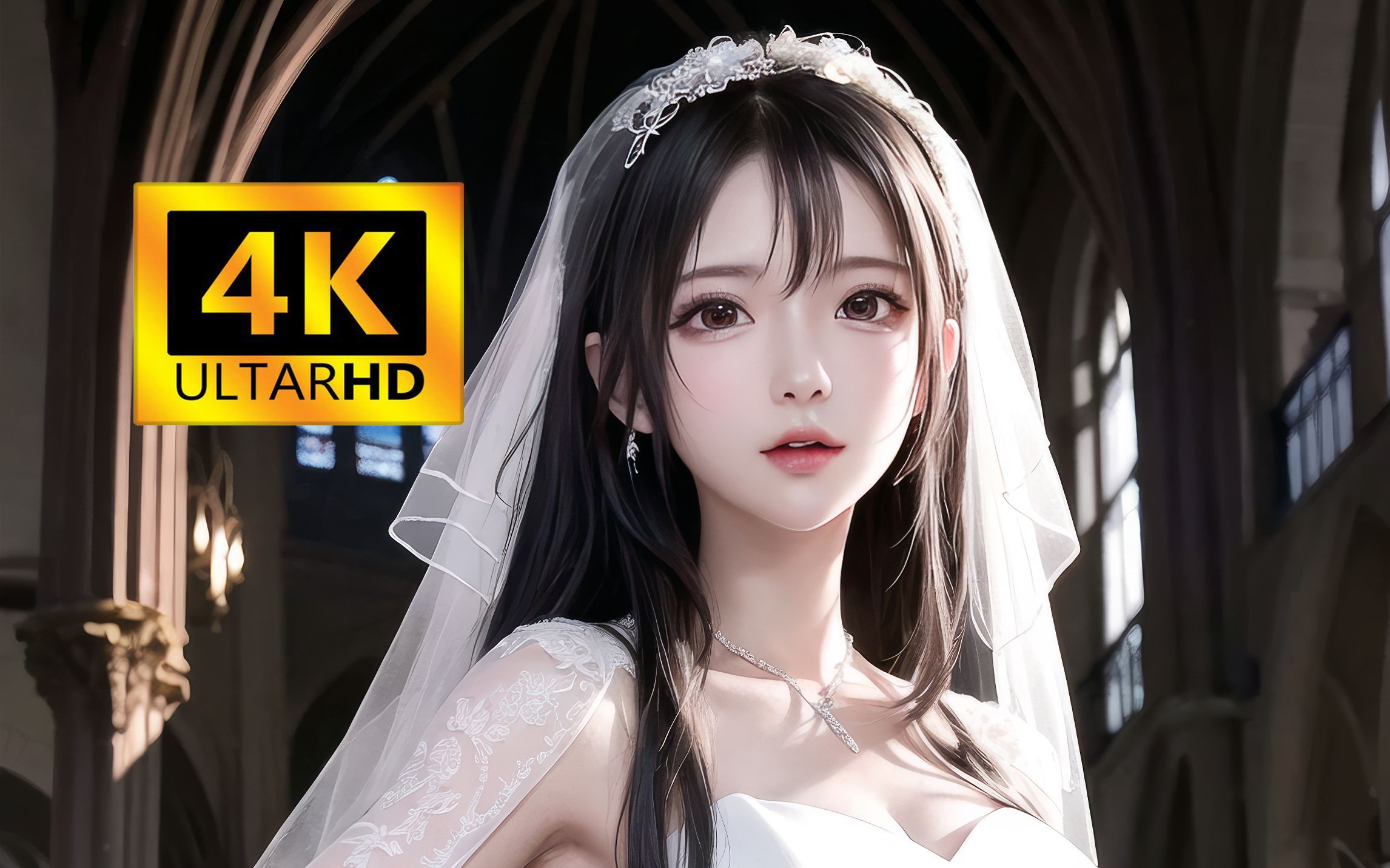 我穿婚纱的样子好看吗？可是新郎不是你 | AI绘画2.5D | 054期 | 4K高清 - 视频下载 Video Downloader