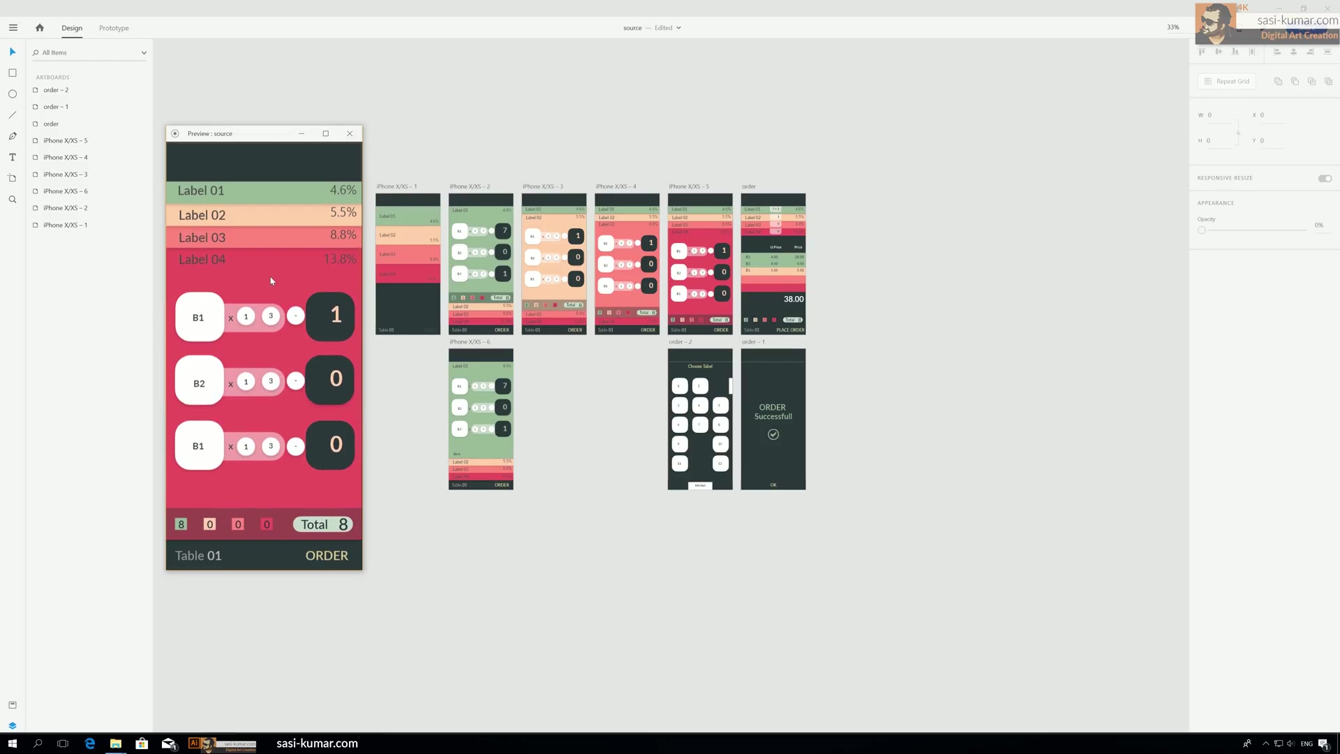 【XD教程】从零开始用XD设计一个APP_哔哩哔哩_bilibili