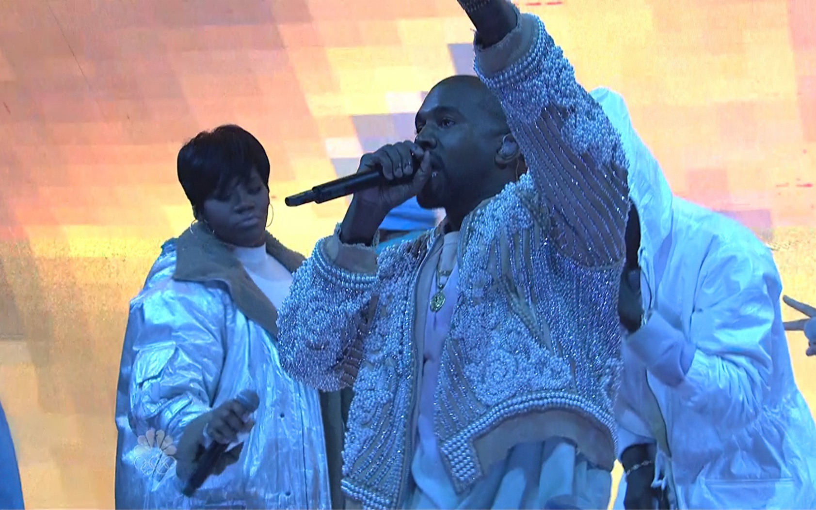 Kanye Weat snl表演 Ultralight Beam_哔哩哔哩_bilibili