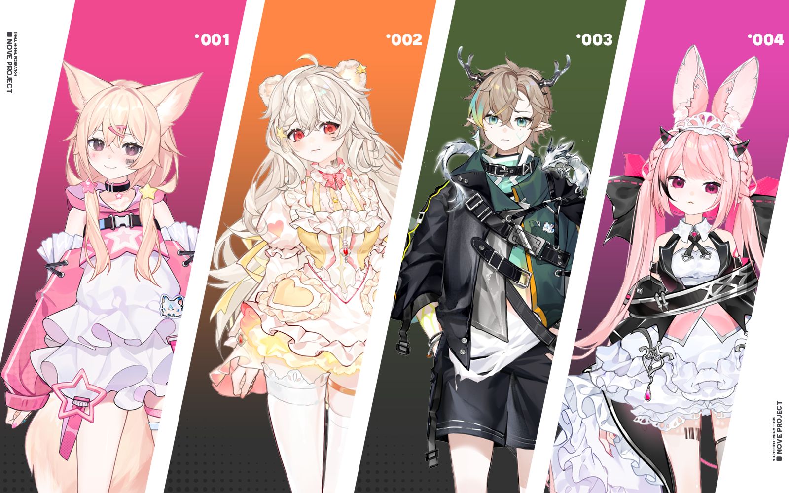 【NOVA-Project S】 一期生模型展示公开发布_哔哩哔哩_bilibili