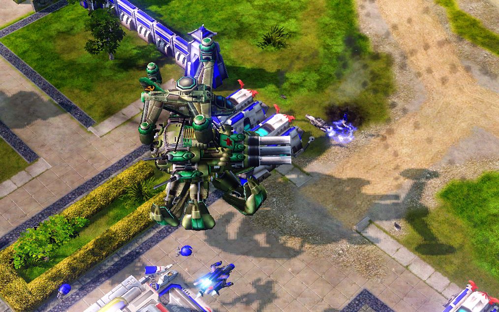 【Ra3 REMIX】【彩音解说】神棍师傅，切他中路啊！_哔哩哔哩_bilibili