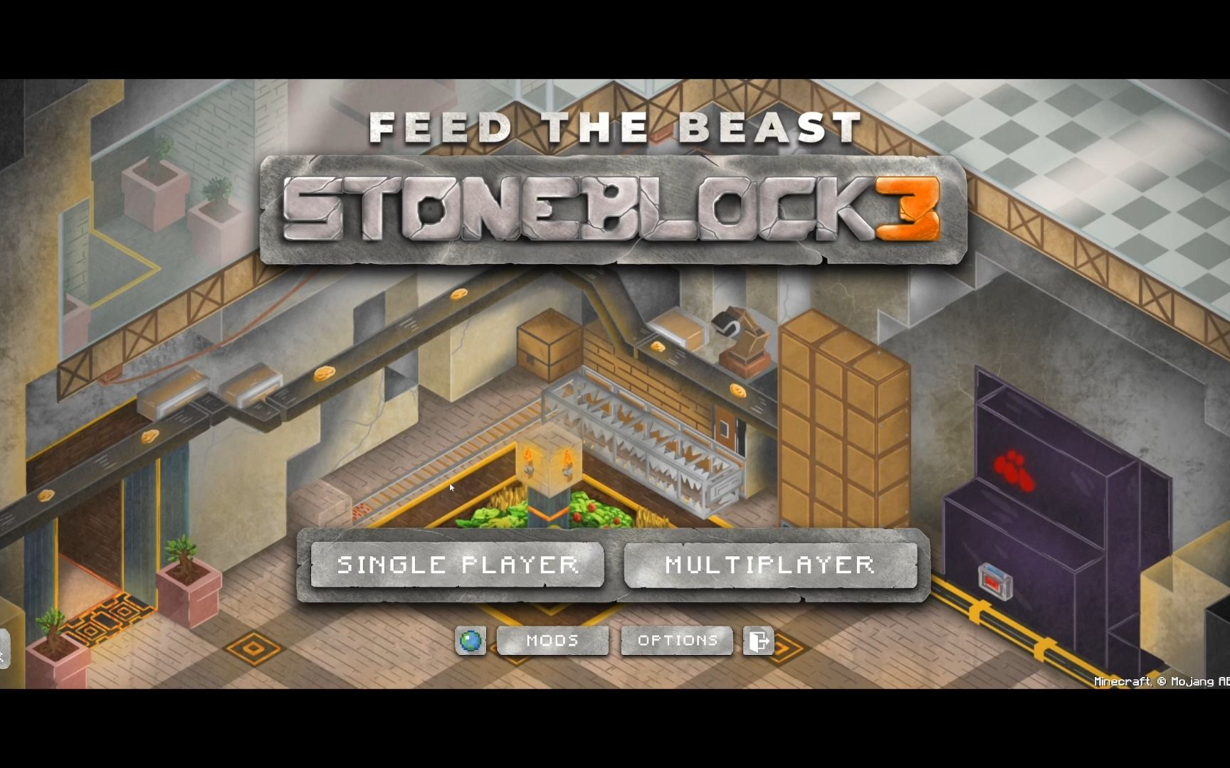 【Stoneblock 3】【石头世界3】【我的世界】整合包生产实况视频 P20 压缩空间壁自动化 部份奇点开始制作 - 视频下载 Video ...