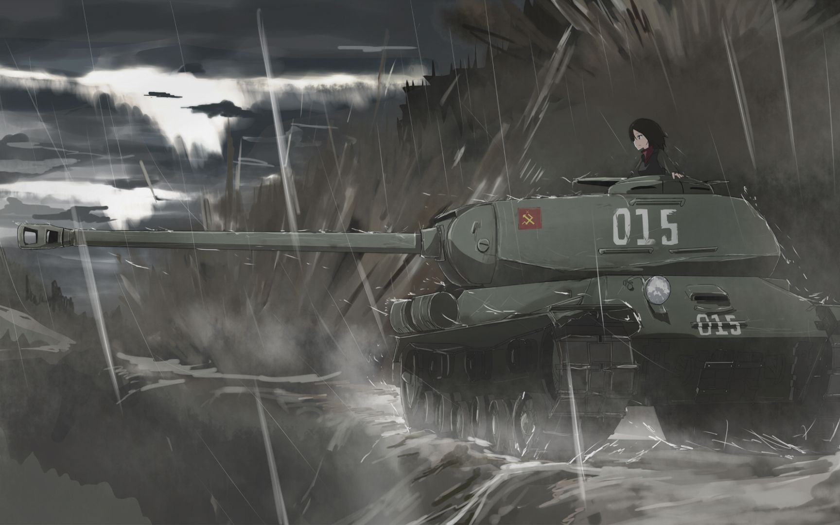 【战争雷霆】赤色铁锤 东线绝唱——IS-2 Mod.1944 陆战历史一命9杀录像_哔哩哔哩_bilibili