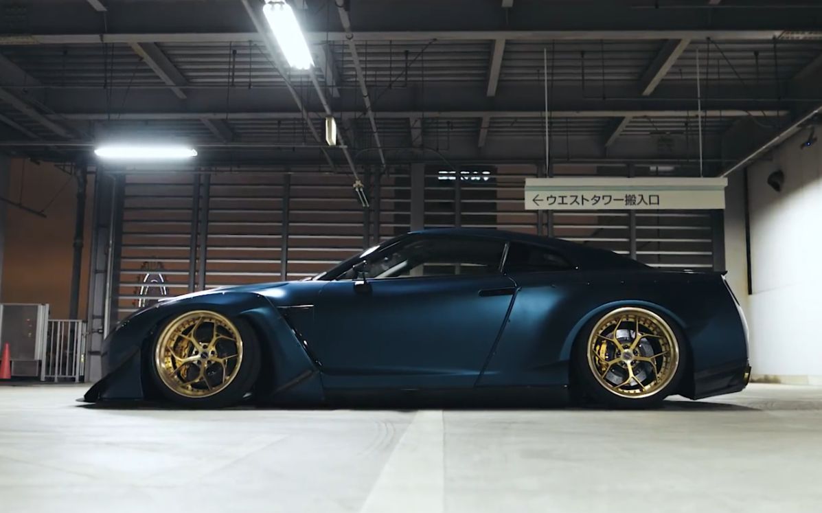 【火箭兔 日产 GTR R35】StanceMag #23 Advance Eight Rocket Bunny GTR_哔哩哔哩_bilibili