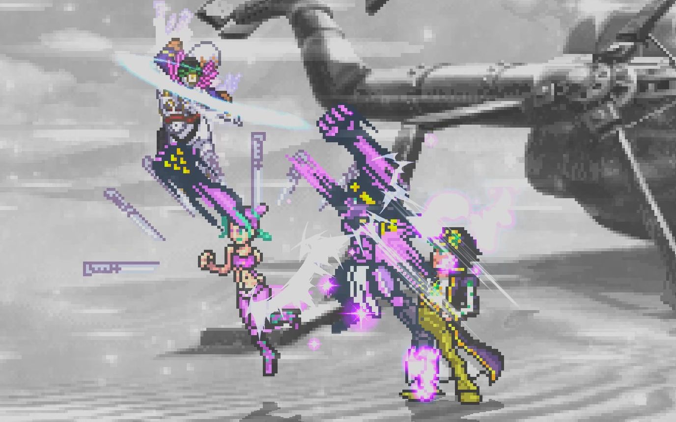 【MUGEN】手操紫承/徐伦VS天堂制造 - 哔哩哔哩